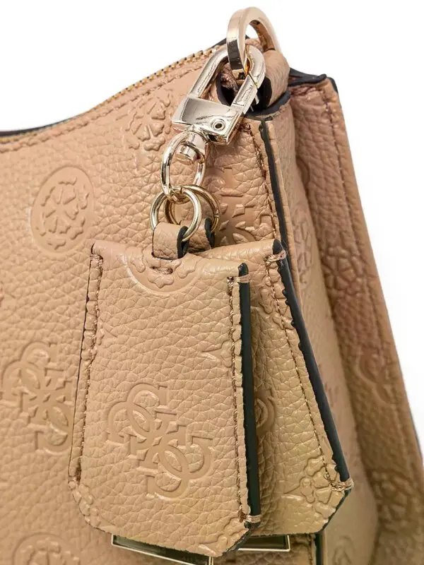Guess Debossed Monogram Shoulder Bag