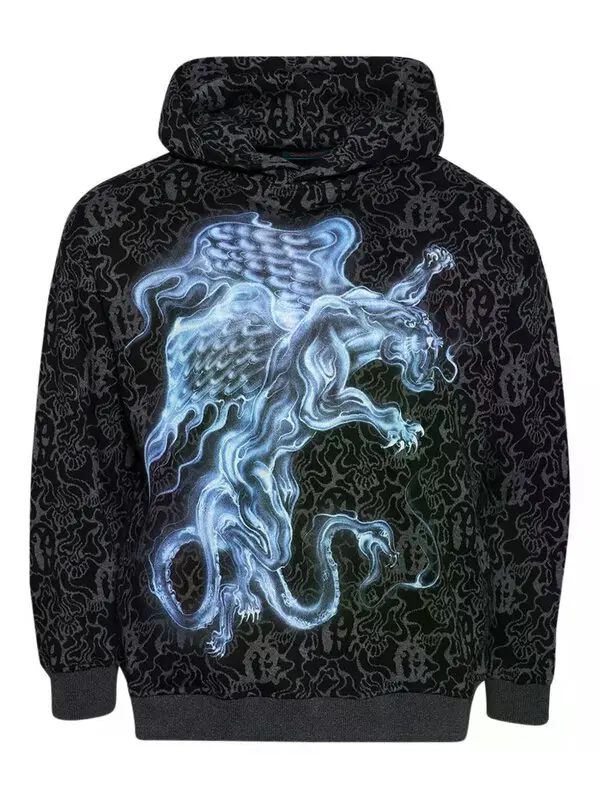 CASELLA MEYER Graphic-print Jacquard Hoodie