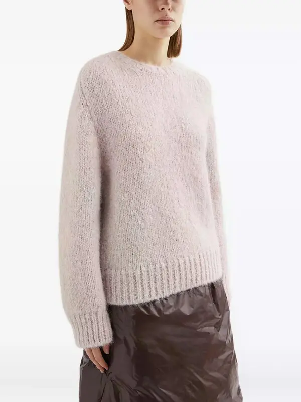 JIL SANDER Brushed Jumper - Pink