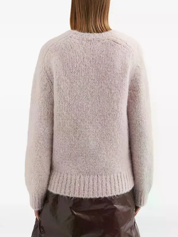 JIL SANDER Brushed Jumper - Pink