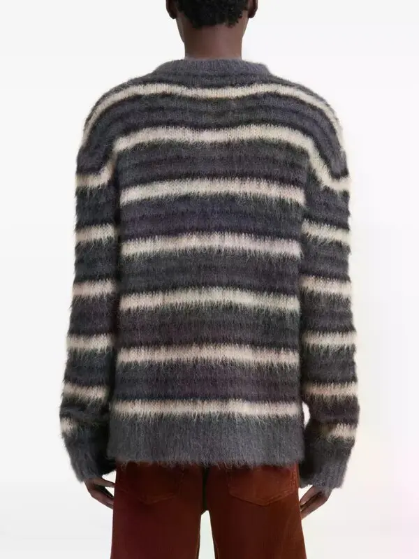 Marni Striped Fluffy Sweater
