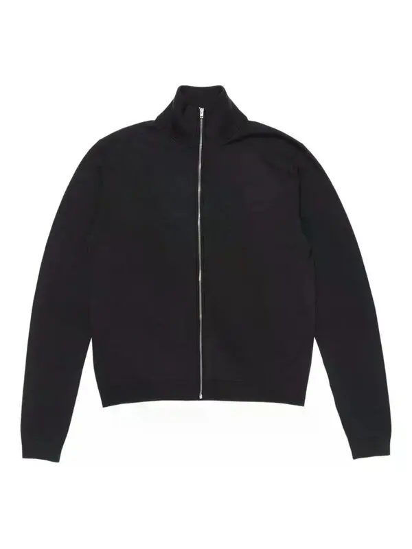 Acne Studios High-neck Zip-up Cardigan - Black