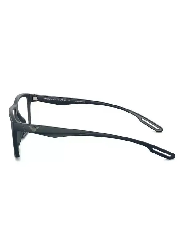 Emporio Armani Square Frame Eyeglasses - Blue