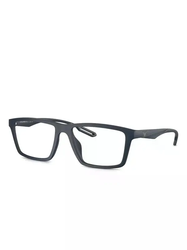 Emporio Armani Square Frame Eyeglasses - Blue