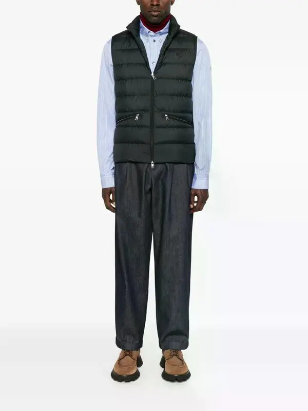 Moncler Striped Long-sleeved Shirt