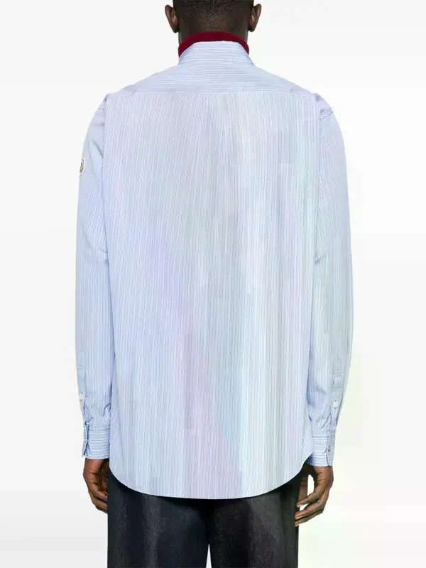 Moncler Striped Long-sleeved Shirt