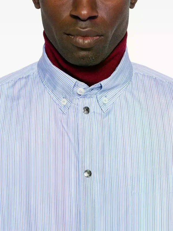Moncler Striped Long-sleeved Shirt