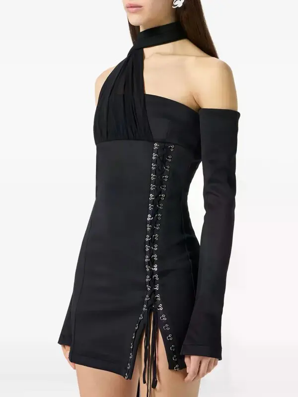 Blumarine Off-shoulder Mini Dress