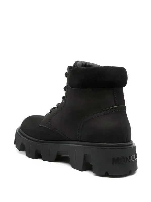Moncler Peak City Lace-up Boots - Black