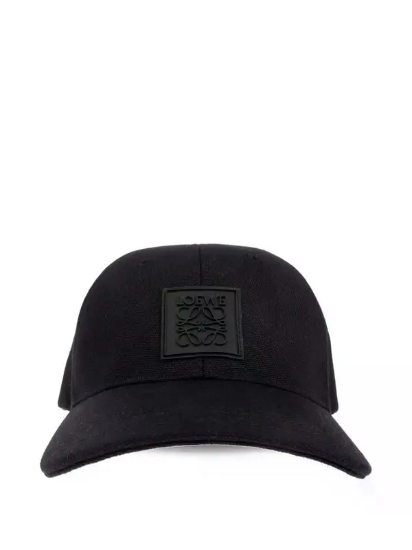 Loewe Anagram-patch Baseball Cap - Black
