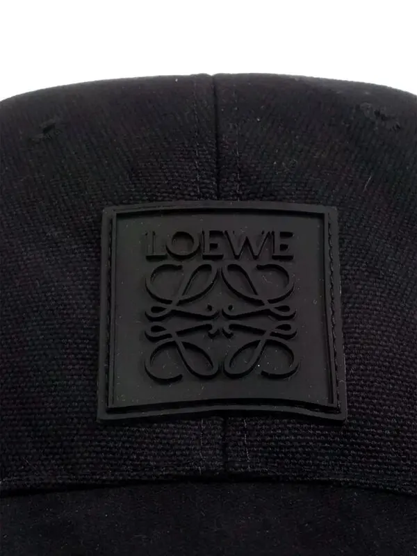 Loewe Anagram-patch Baseball Cap - Black