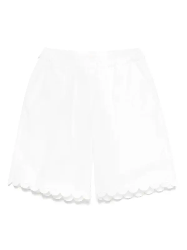 THE GARMENT Organic Cotton-blend Shorts - White