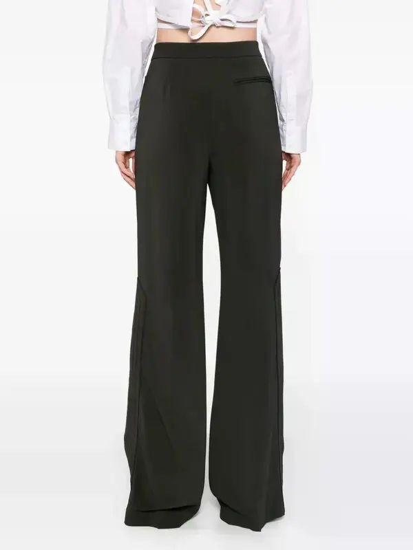 Elie Saab Embroidered Cady Pants