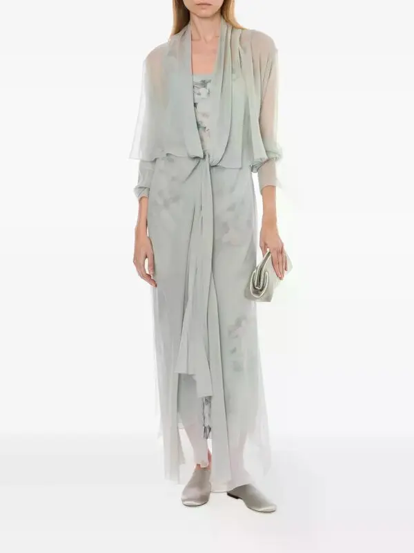Alberta Ferretti Silk Maxi Dress