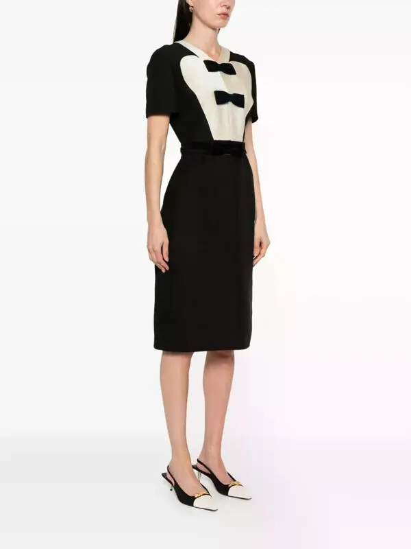 Valentino Garavani Bow-detail Midi Dress
