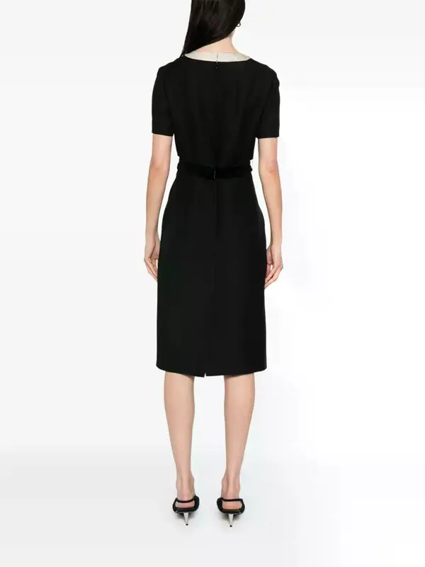 Valentino Garavani Bow-detail Midi Dress