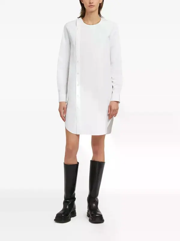 Ports 1961 Cotton Mini Shirt Dress