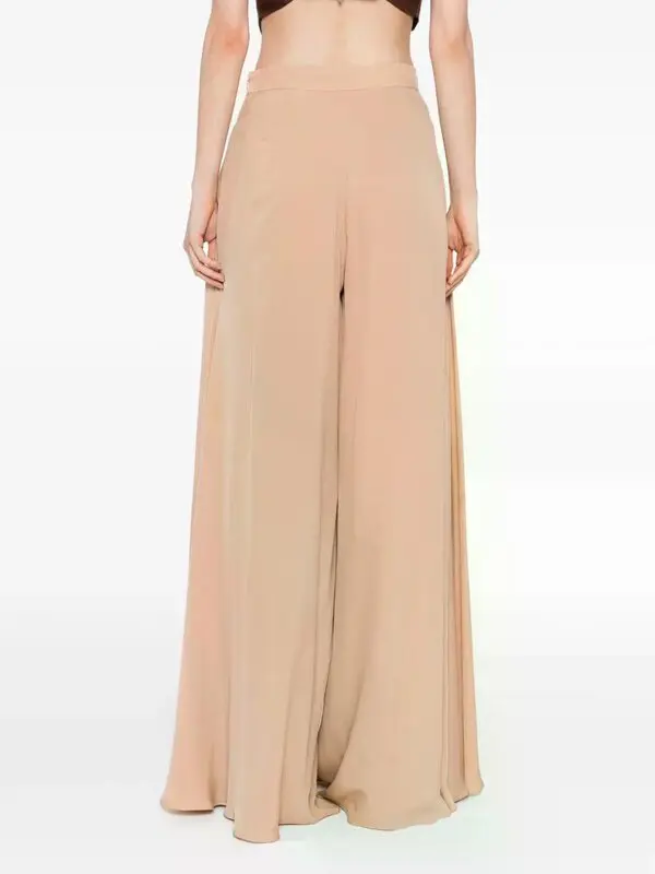 Elie Saab Silk Palazzo Pants