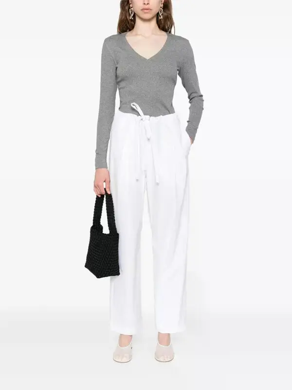 Fabiana Filippi Long-sleeve V-neck Sweater