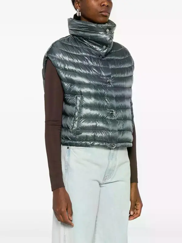 Herno Quilted High-neck Gilet