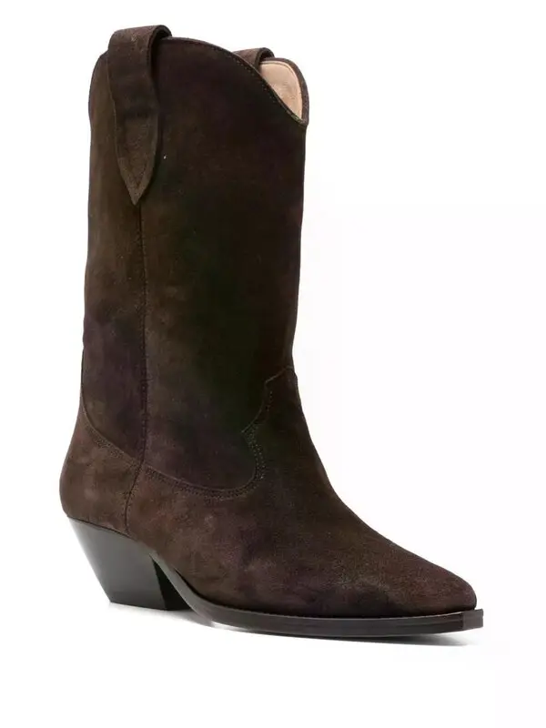 Isabel Marant Suede Pointed-toe Boots
