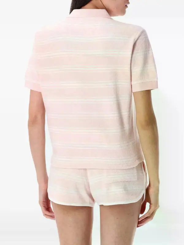 SPORTY & RICH Striped Top - Pink