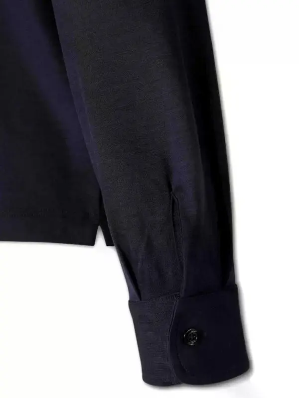Herno Long-sleeve Polo Shirt - Blue