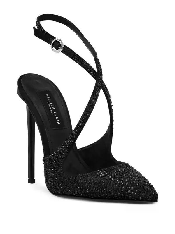 Philipp Plein Crystal-embellished Pumps