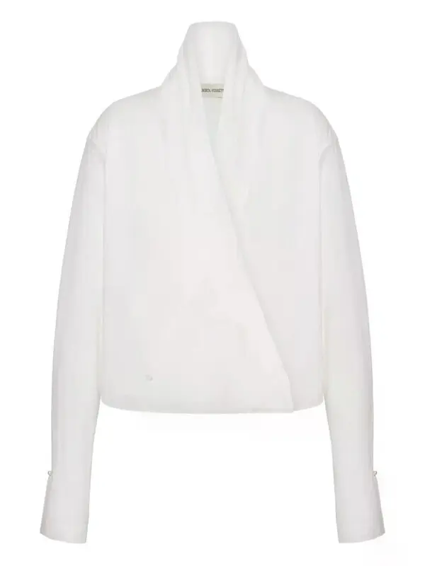 Alberta Ferretti Cotton Blouse - White