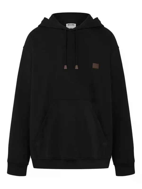 Moschino Hooded Cotton Sweatshirt