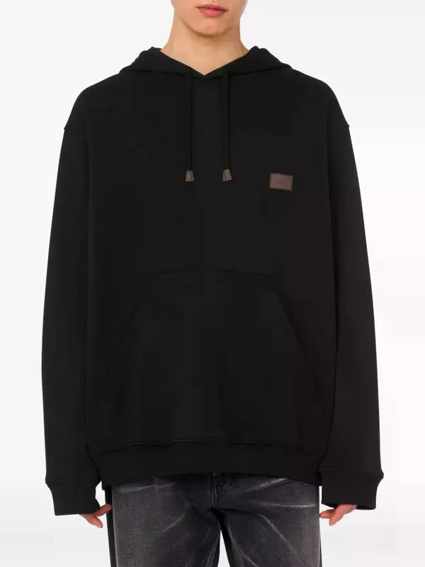 Moschino Hooded Cotton Sweatshirt