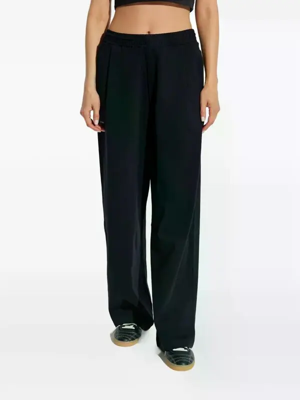 PANGAIA Elasticated-waist Track Pants - Black
