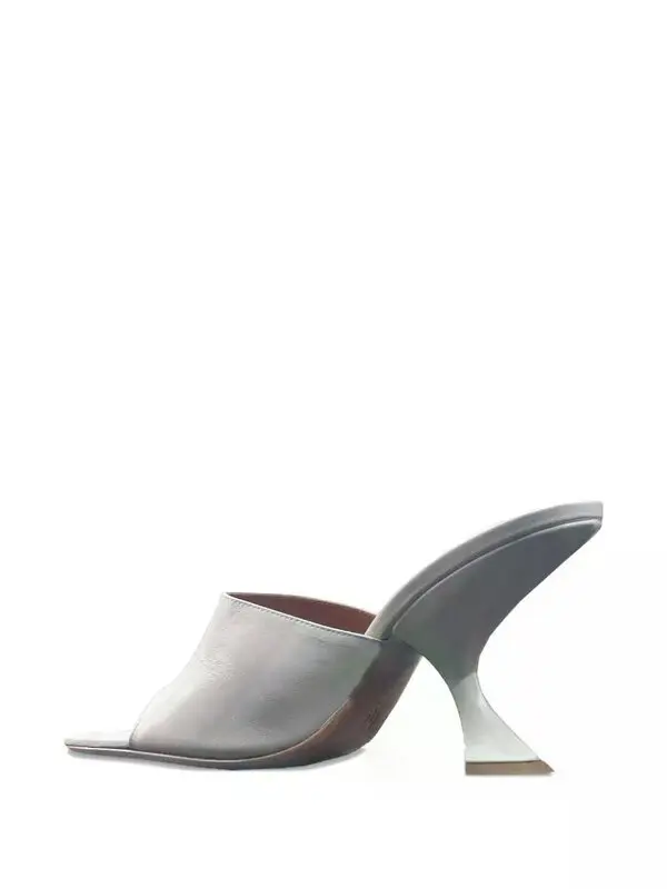 Amina Muaddi Lupita 90mm Sculpted-heel Sandals
