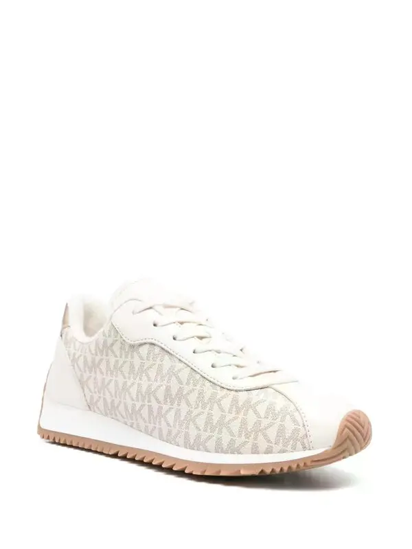 Michael Kors Monogram Lace-up Sneakers