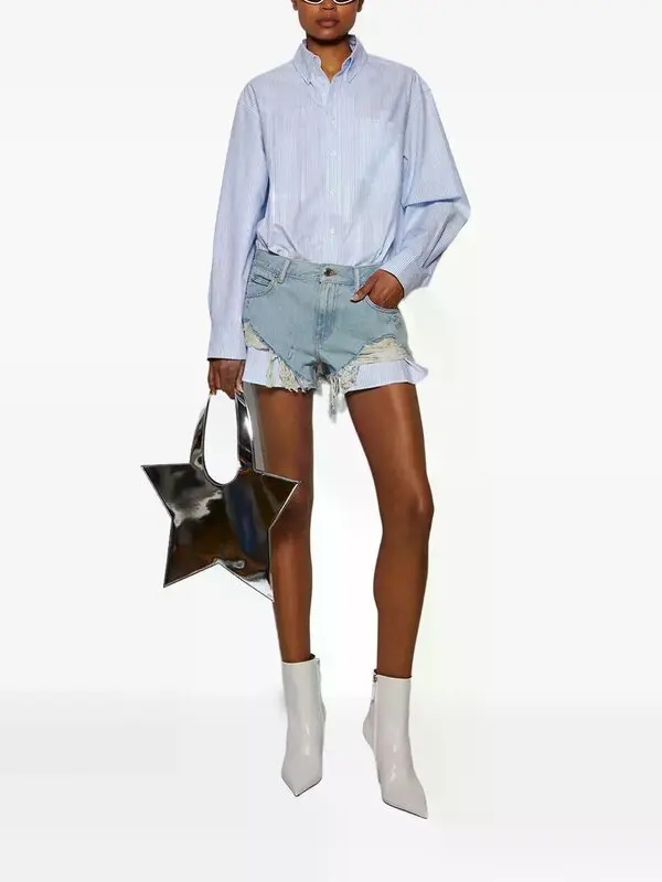 Amina Muaddi Barbara Ankle Boots - White