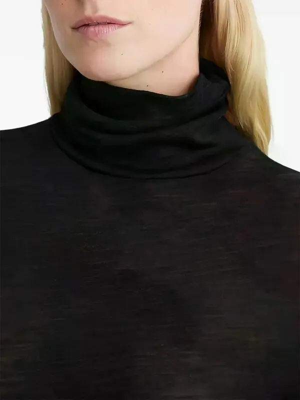 Marc O'polo Long-sleeve Roll-neck Top - Grey