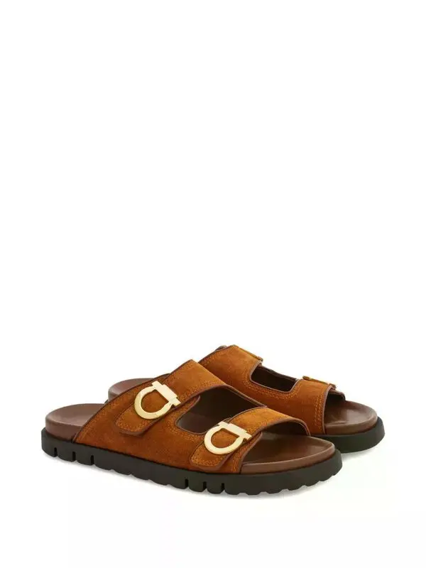 FERRAGAMO Two-strap Flat Sandals