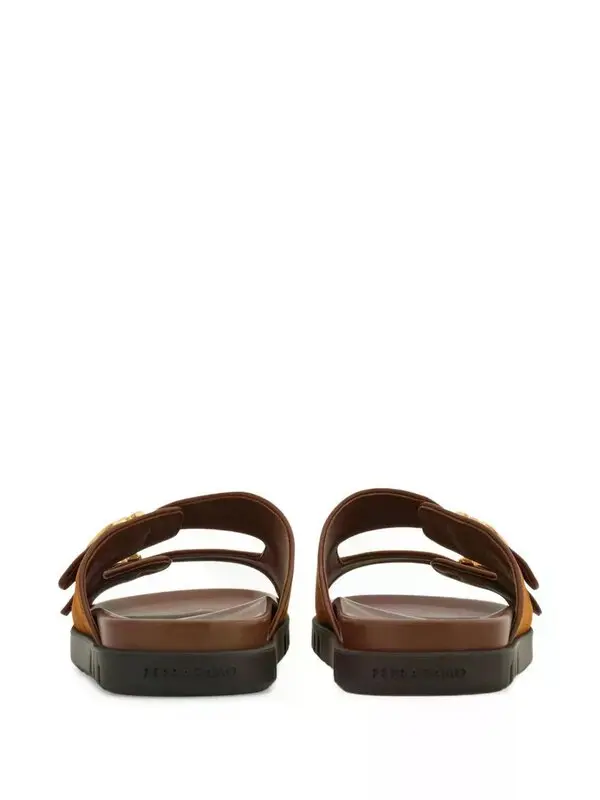 FERRAGAMO Two-strap Flat Sandals