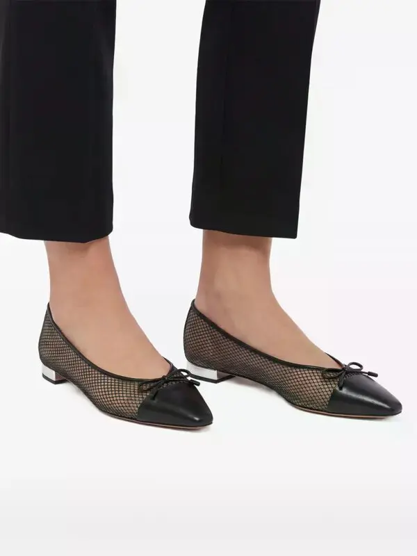 AQUAZZURA Gioia Ballet Flats - Black
