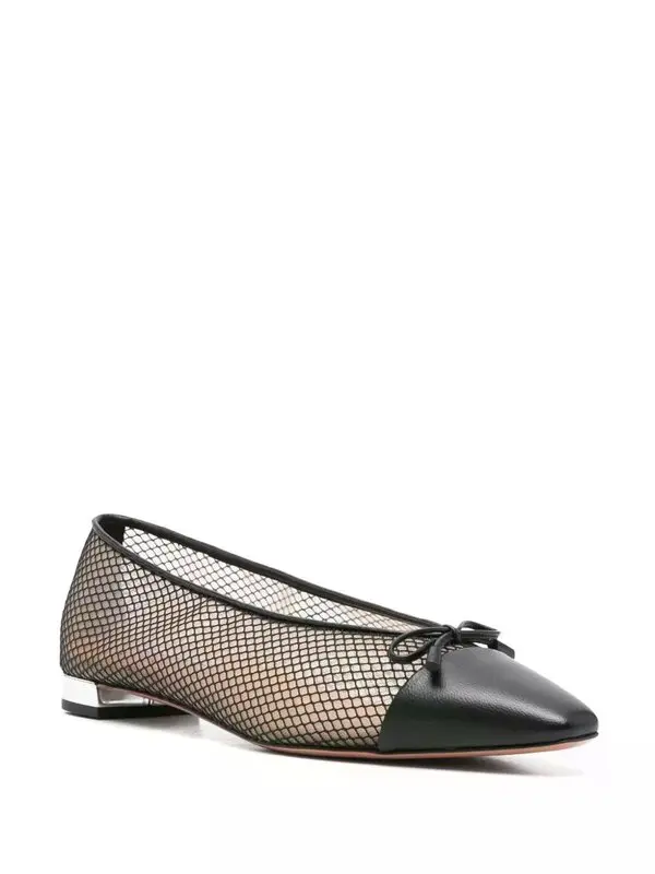 AQUAZZURA Gioia Ballet Flats - Black