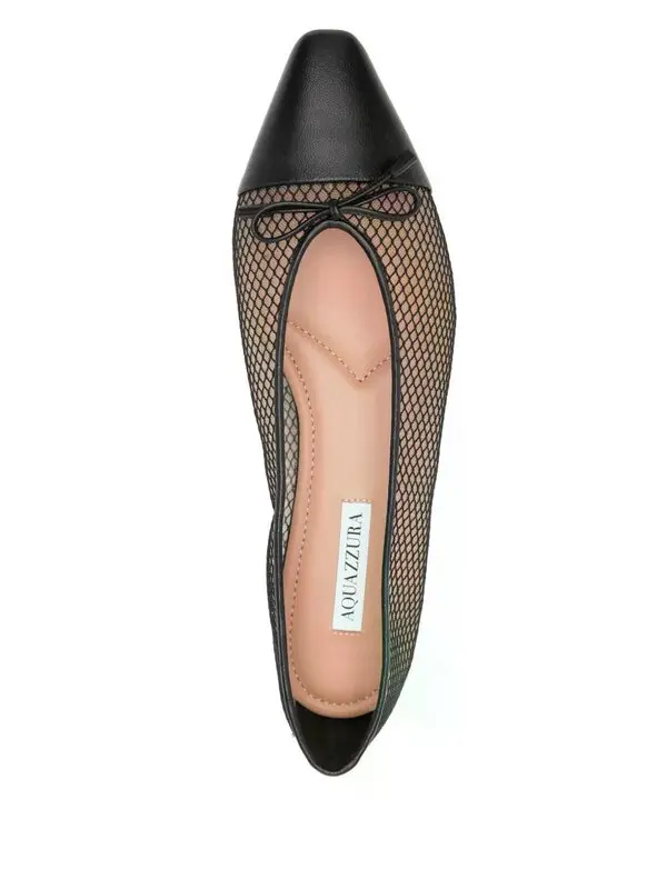 AQUAZZURA Gioia Ballet Flats - Black