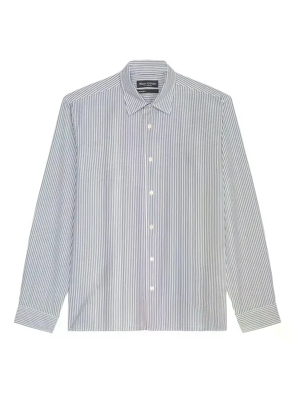 Marc O'polo Striped Button-up Shirt - Blue