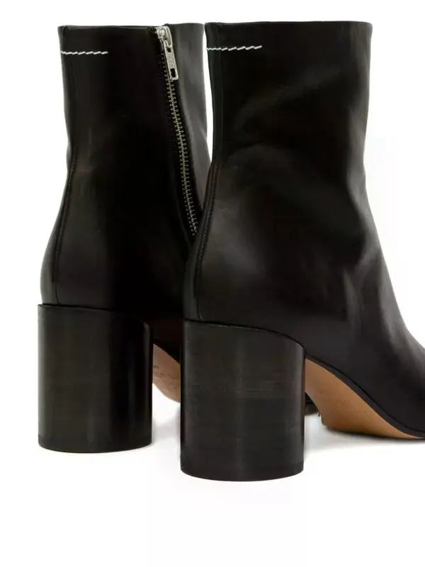 MAISON MARGIELA 70mm Anatomic Block-heel Ankle Boots - Black