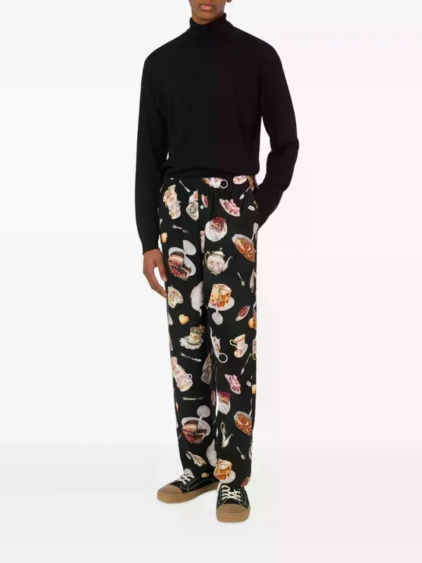 Moschino Printed Trousers