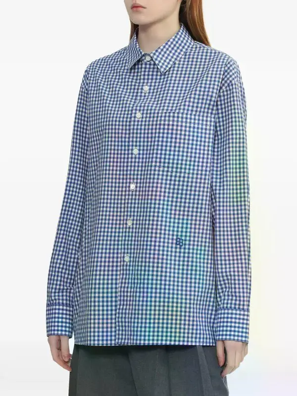 ADER ERROR Gingham-check Shirt