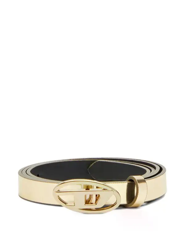 DIESEL® Oval-buckle Belt - Gold