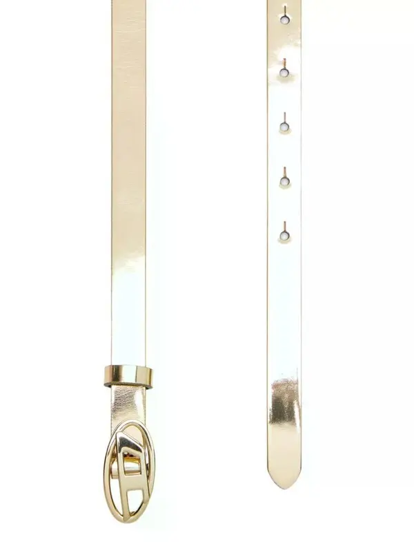 DIESEL® B-1dr 15 Oval-buckle Belt - Gold