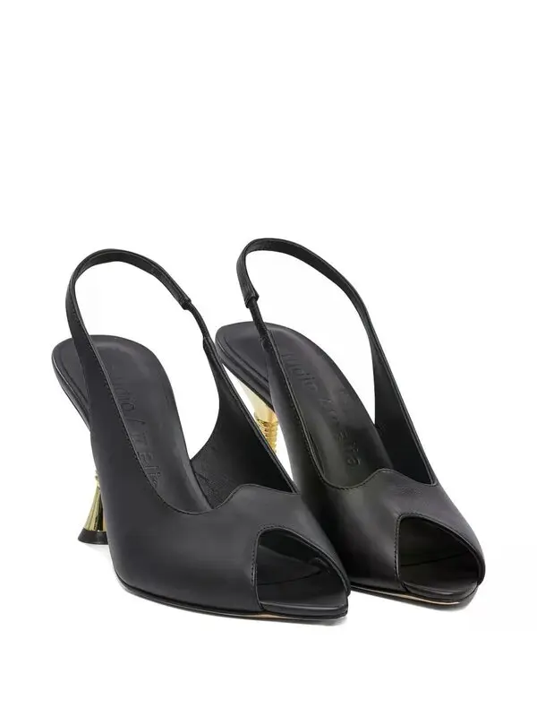 Studio Amelia 90mm Helix Slingback Pumps