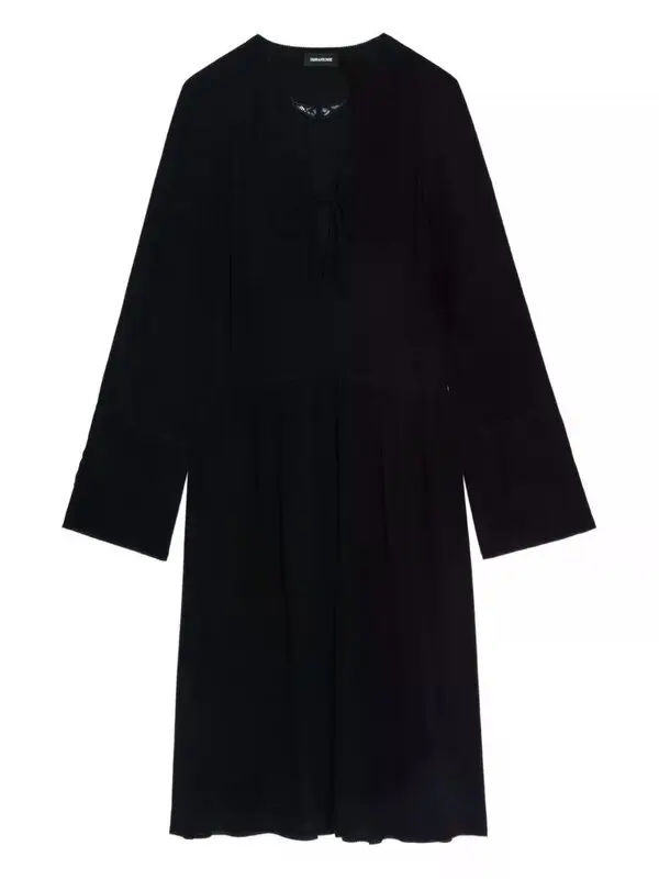 Zadig&Voltaire Rinas Midi Dress - Black