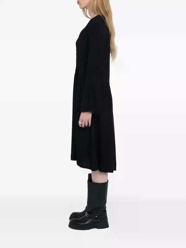 Zadig&Voltaire Rinas Midi Dress - Black